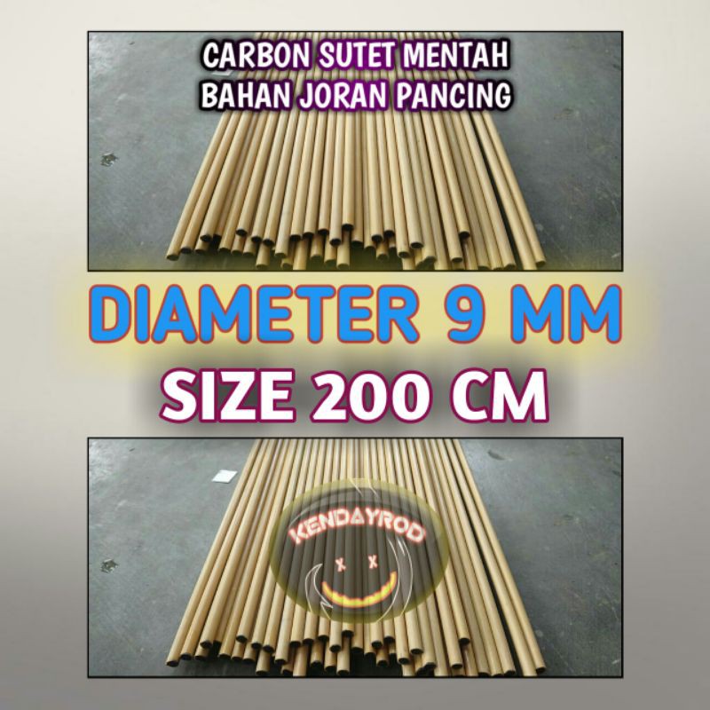 Jual CARBON SUTET MENTAH 9 MM | Shopee Indonesia