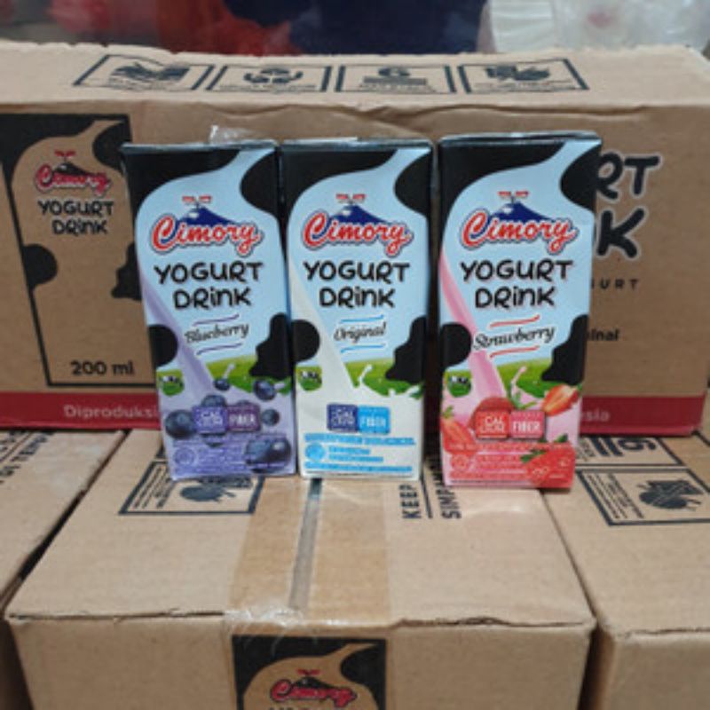 Jual CIMORY YOGHURT DRINK 200ML | Shopee Indonesia