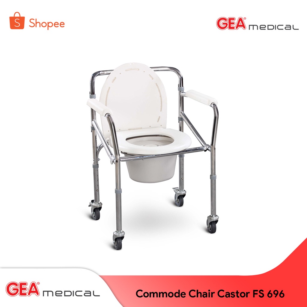 Jual GEA Commode Chair FS 696 + Castor | Shopee Indonesia