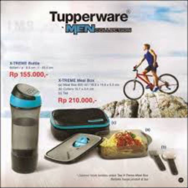 Jual Tupperware Men Collection set | Shopee Indonesia