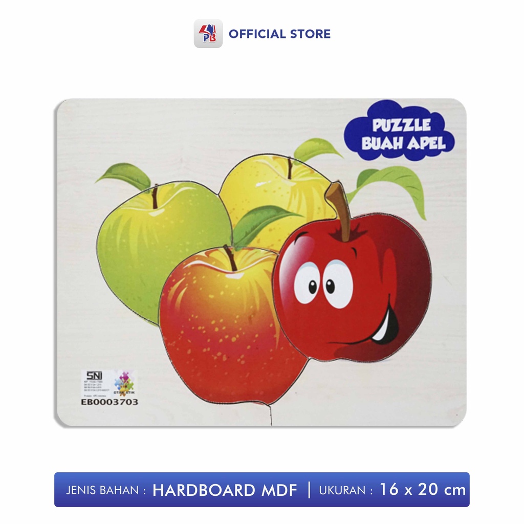 Jual Puzzle Edukasi Anak / Puzzle Kayu / Puzzle Anak Seri Buah Jeruk ...