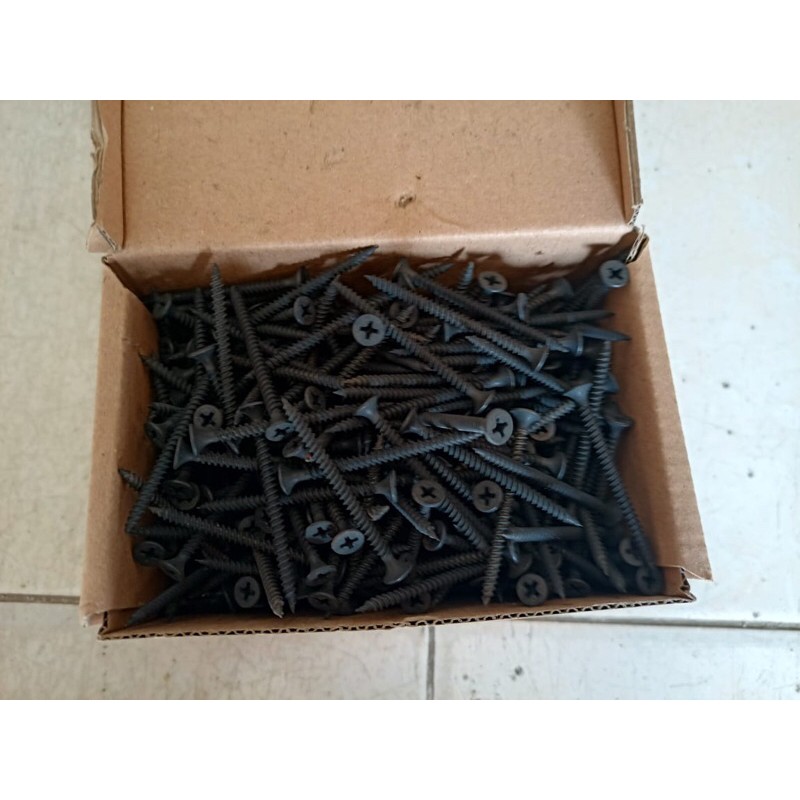 Jual skrup/ sekrup gypsum 6 x 2” panjang 5 cm 1 dus isi 500 pcs ...