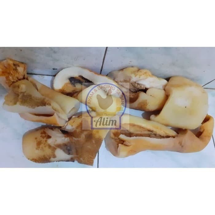 Jual KIKIL SAPI TEBAL 1KG SUDAH REBUS BERSIH - ( THICKER BOILED BEEF ...