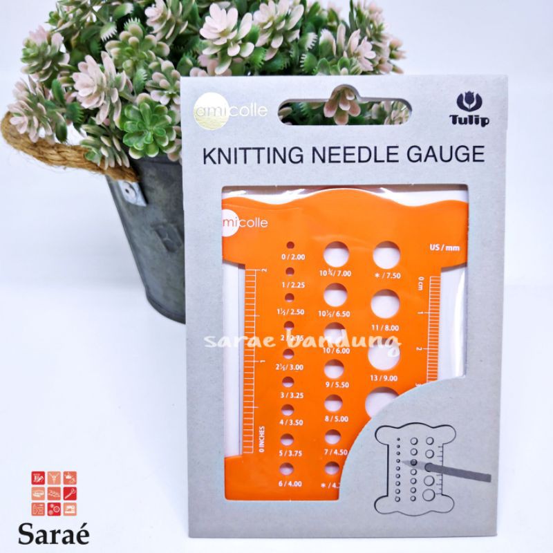 Jual Tulip Knitting Needle Gauge | Shopee Indonesia
