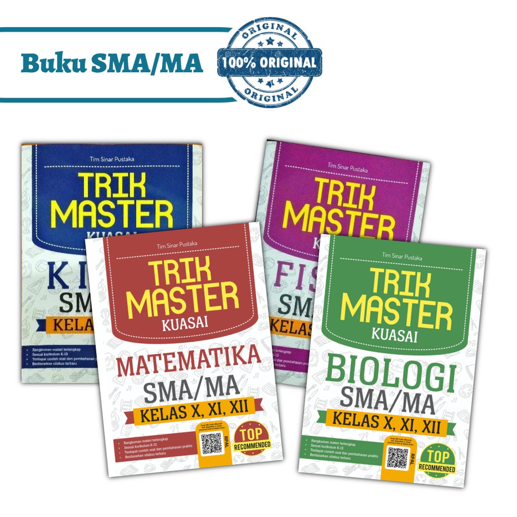 Jual Trik Master Biologi Kimia Fisika Matematika Kuasai Rumus SMA /MA | Shopee Indonesia