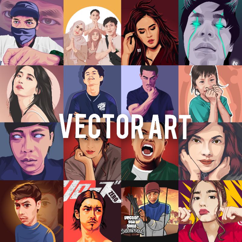 Jual Vektor Vector Maskot Logo Gaming dll jasa edit foto Vektor Vector ...