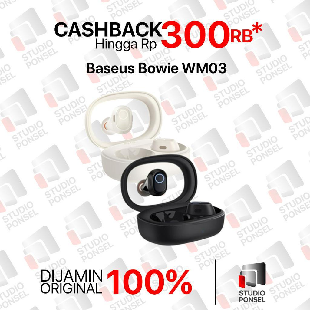 Jual Baseus Bowie WM03 True Wireless Earphones TWS Bluetooth Headset WM ...