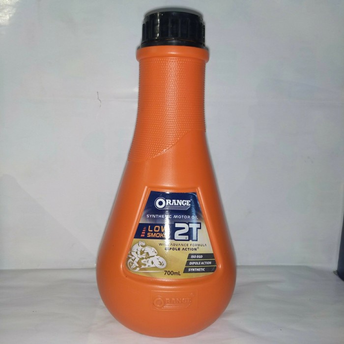 Jual Oli Samping Orange 2T Low Smoke 700ml | Shopee Indonesia