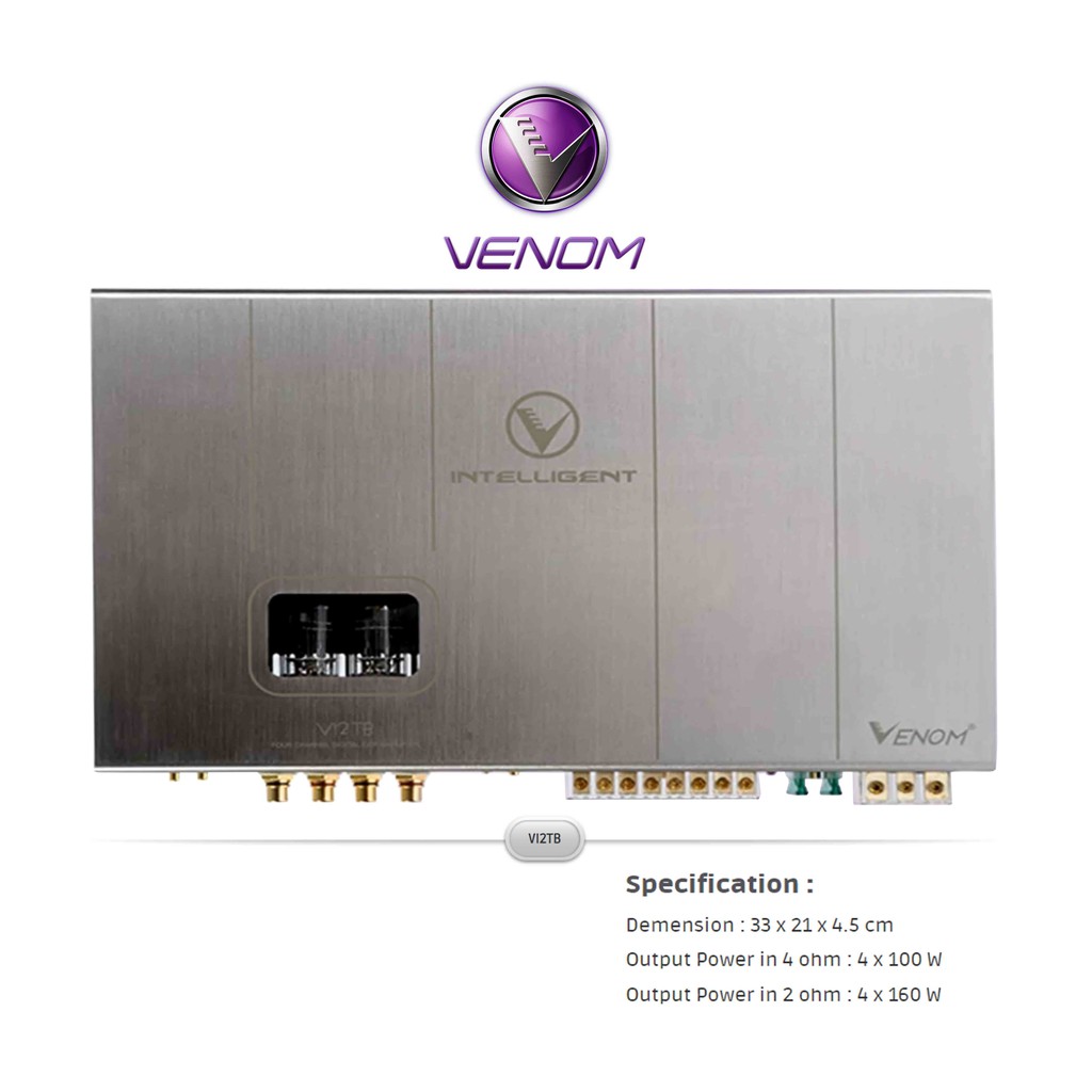Jual Venom Intelligent Series VI 2TB Tube 4-Channel Sound Quality ...