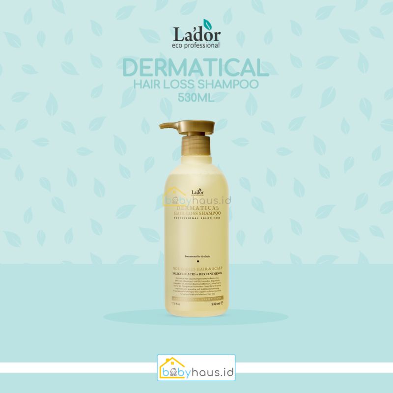 Jual LADOR - DERMATICAL HAIR LOSS SHAMPOO 530ML | Shopee Indonesia