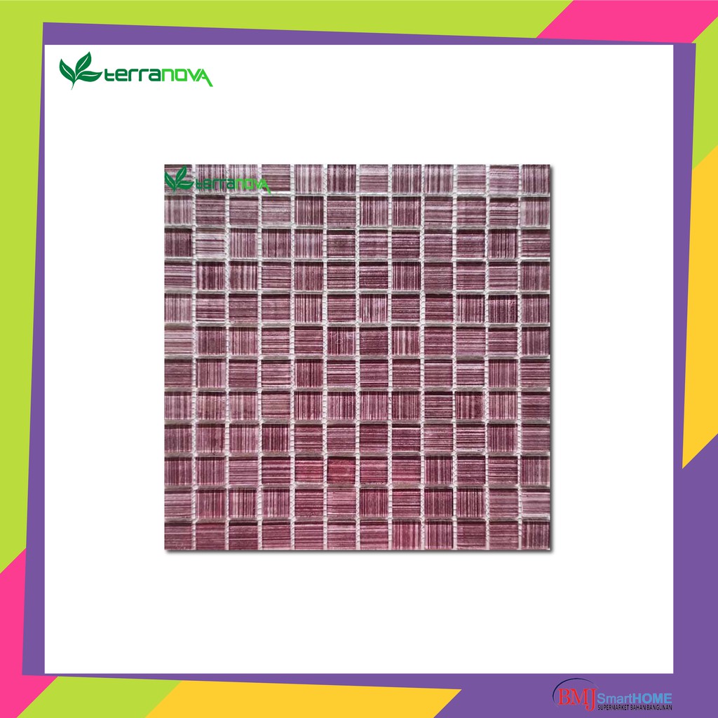 Jual KERAMIK MOZAIK KACA 23349 UK 30X30 CM | Shopee Indonesia