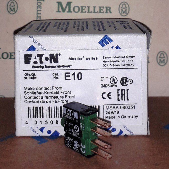 Jual Produk Terbaru Contact Element E10 Eaton Moeller | Shopee Indonesia