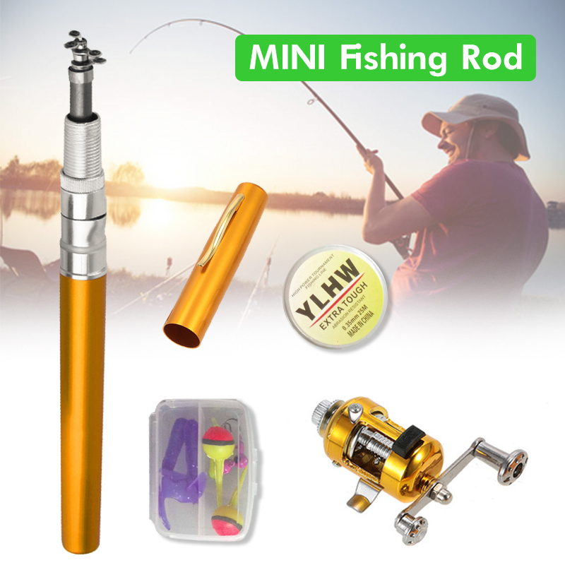 Jual Mini Pen Fishing Rod Pen Joran Pancing Outdoor Joran Fishing ...