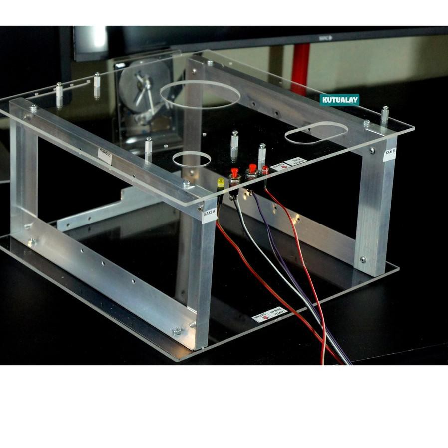 Jual FT-295>> Casing Case CPU Acrylic Komputer Rack PC Open Air Mini ...