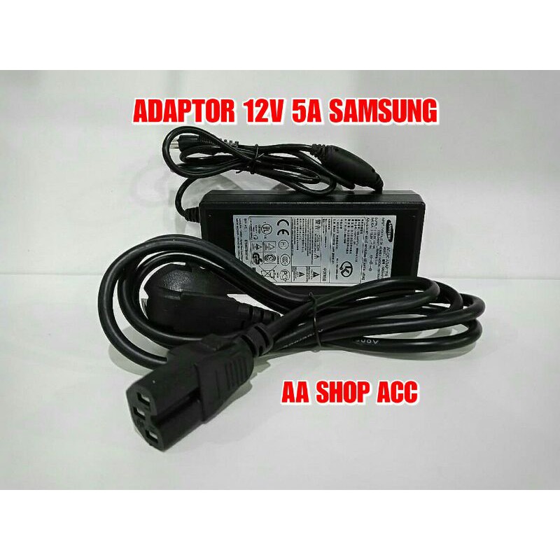 Jual AC DC Adapter Cctv 12V 5A Samsung Adaptor Dvr / Cctv 12V 5A ...