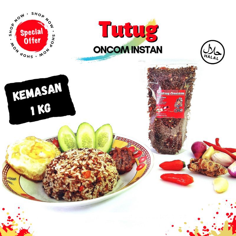 Jual Bumbu TO Tutug Oncom Instan Kemasan 1kg | Shopee Indonesia