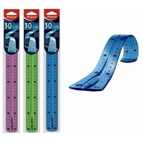 Jual Maped Ruler 30cm Twist ‘n Flex Original Penggaris Elastis Lentur ...
