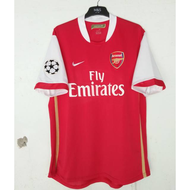 Jual Jersey Retro & Original Arsenal Home 06/07 | Shopee Indonesia