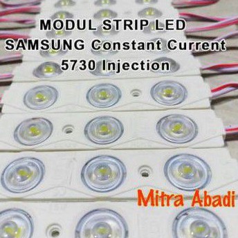 Jual Lampu LED Module SAMSUNG 3 MATA SMD 5730 DC 12V 12 Volt IP67 Waterproof | Shopee Indonesia