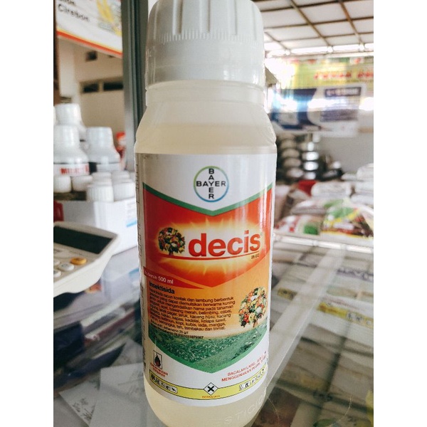 Jual DECIS 25EC /DELTAMETRIN 25g/l ORIGINAL 500ML | Shopee Indonesia