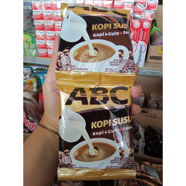 Jual Kopi ABC Susu 31gr (1 renceng isi 10 sachet) | Shopee Indonesia