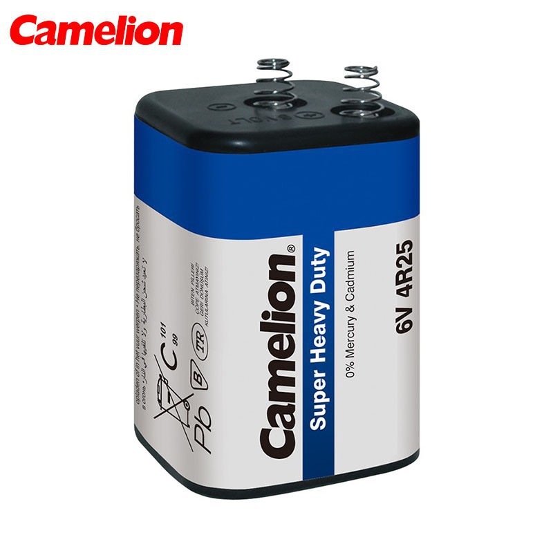 Jual Baterai Super Heavy Duty Camelion 6V 4R25 | Baterai Tongkang ...