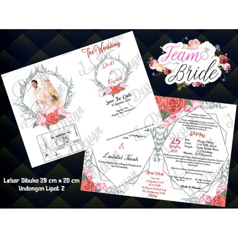 Jual undangan custom pernikahan murah | Shopee Indonesia
