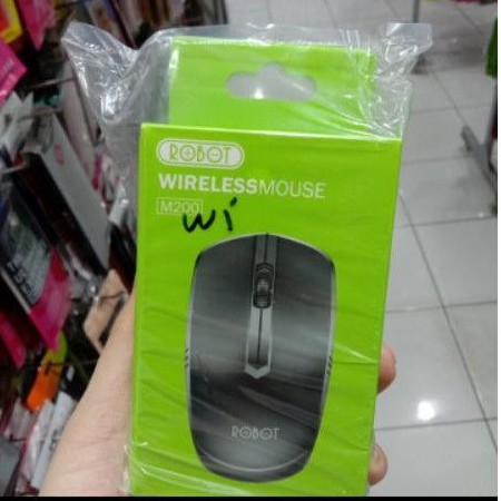 Jual MOUSE WIRELESS ROBOT M200 | Shopee Indonesia