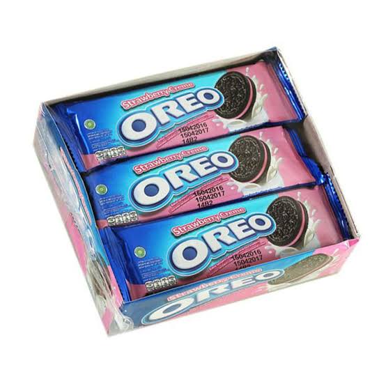 Jual Oreo Keping Roll Sandwich Rasa ice cream (1 pack 12 pcs ) oreo ...