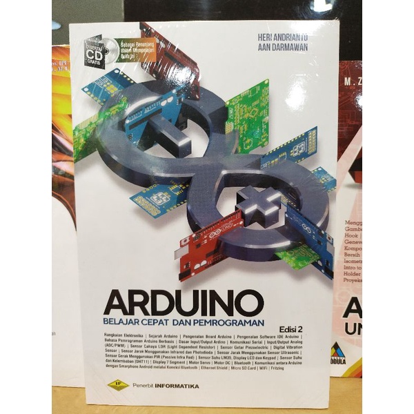 Jual Arduino belajar cepat dan pemrograman edisi 2 + cd | Shopee Indonesia