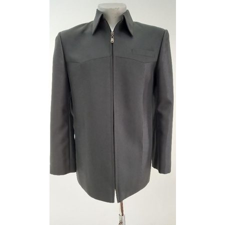 Jual Jas Jaket semi wool / Jas semi Jaket semi wool hitam abu tua ...
