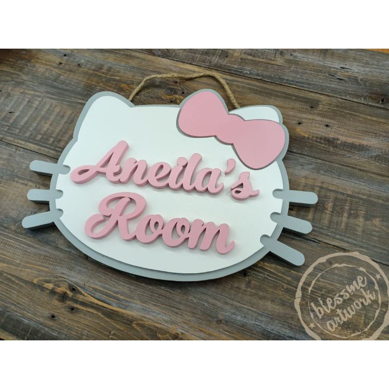 Jual Hiasan nama Hello kitty | Shopee Indonesia