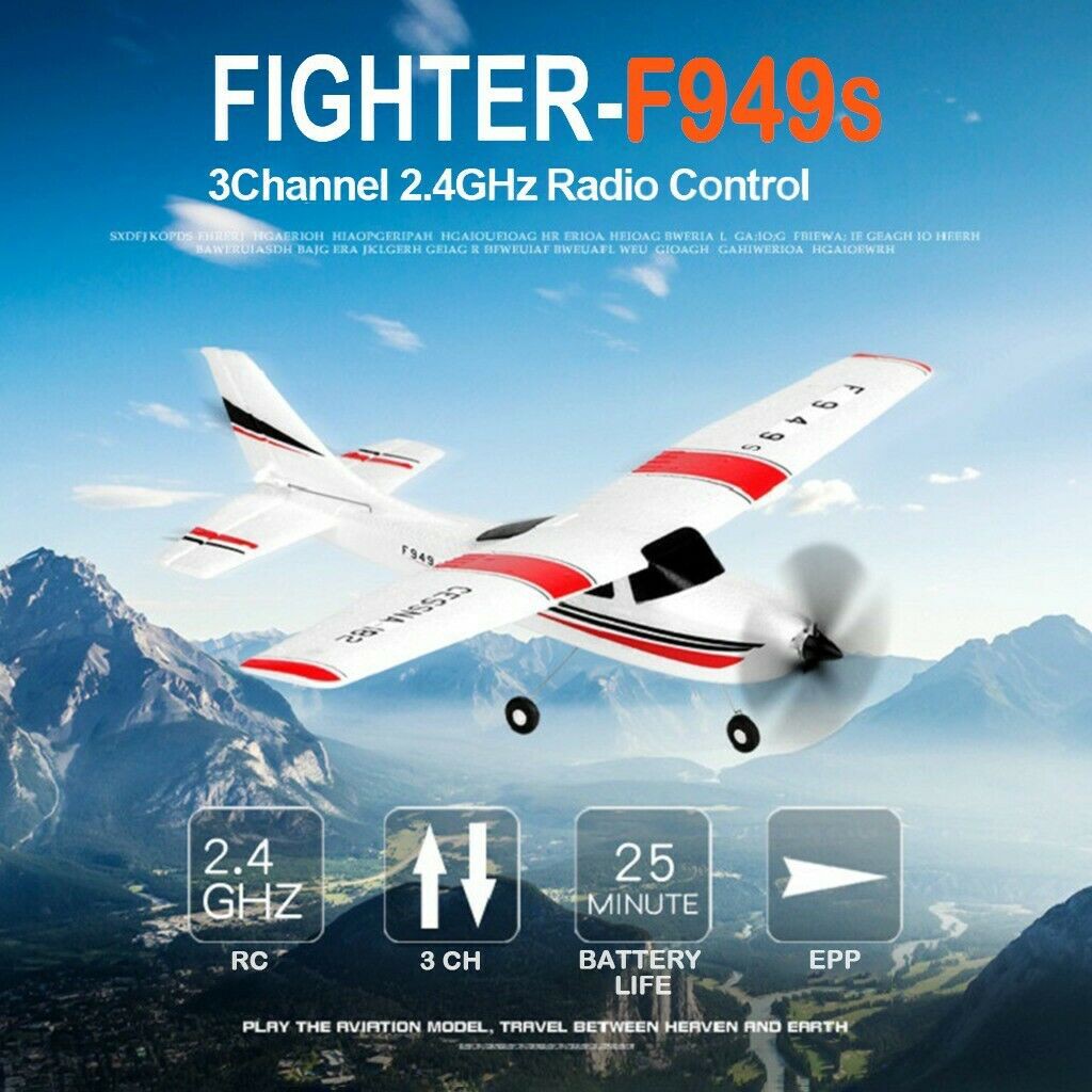 Jual WL F949 F949S F949-S 3CH RC Airplane Pesawat Internal Gyro RTF ...