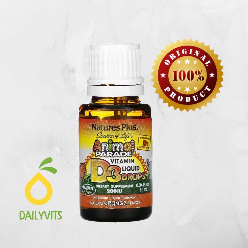 Jual Vitamin D3 Liquid drops 10ml | Shopee Indonesia