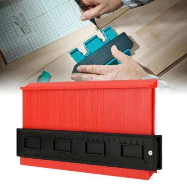 Jual Contour Duplicator 10" / Penggaris Pengukur Keramik 25 Cm / Copy ...