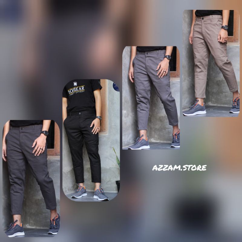 Jual Sirwal Chinos Original Qumash Rosskar | Katun Twill Strech ...