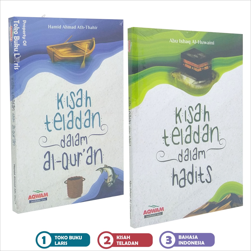 Jual Paket 2 Buku Kisah Teladan Dalam Al-Quran dan Kisah Teladan dalam Hadits ORI - Penerbit ...