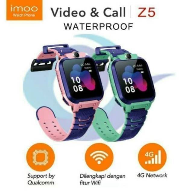 Jual Jam Tangan IMOO Watch Phone Z5 Garansi Resmi Original | Shopee ...