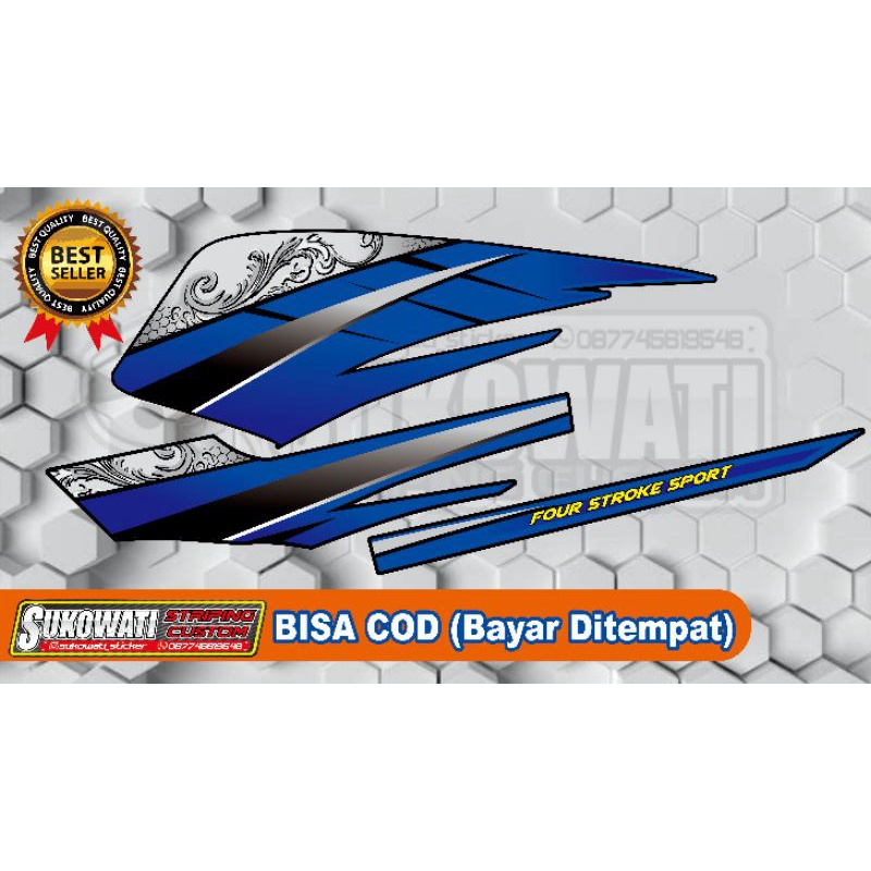 Jual STRIPING STICKER GL PRO GL MAX | Shopee Indonesia