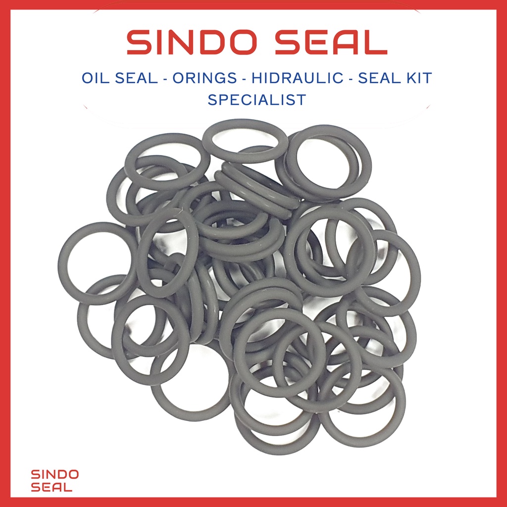 Jual ORING SEAL SIL 3X24 3*24 3 X 24 NBR70 NBR90 FKM TAHAN PANAS ...