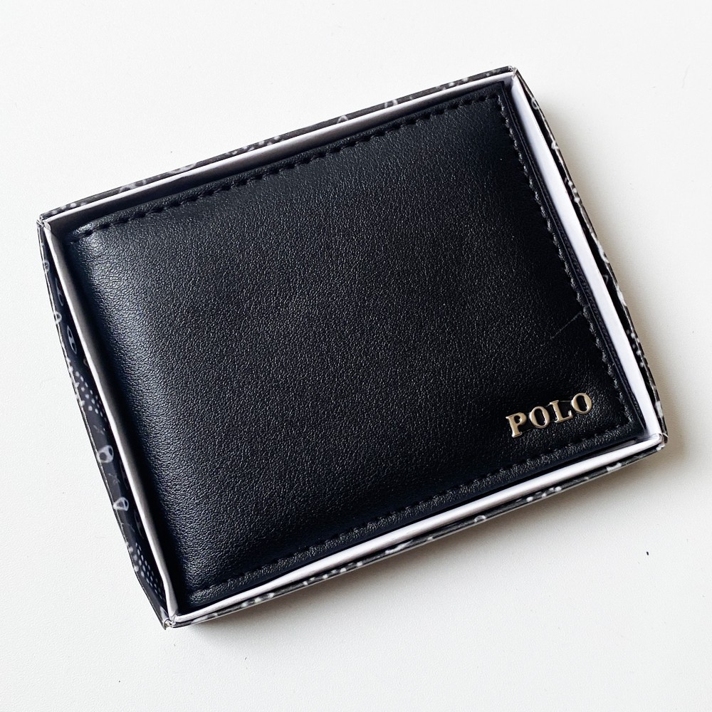 Jual 12.12 SHOPEE GRATIS Birthday Sale!! POLO Dompet Pria Kulit PU ...