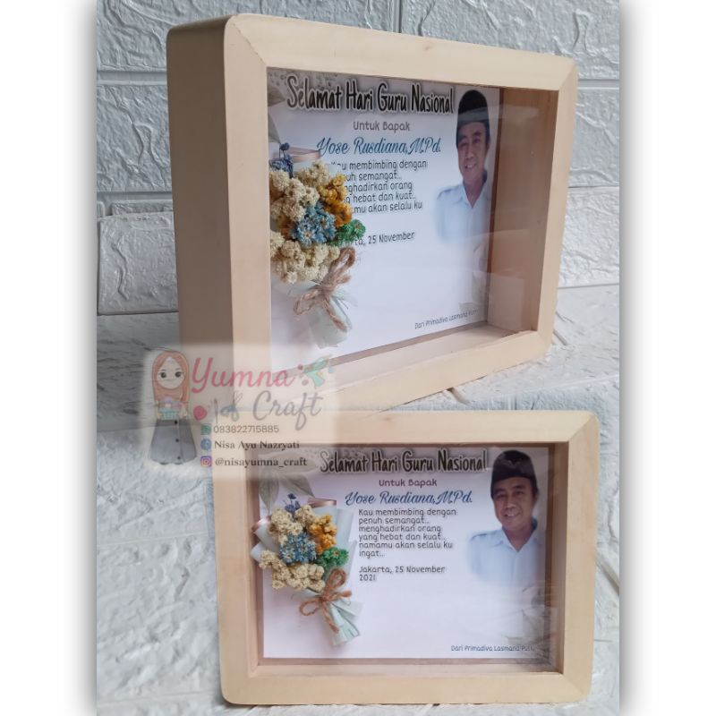 Jual bingkai 3D akrilik | Shopee Indonesia