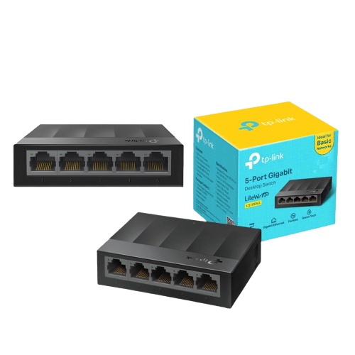 Jual Switchhub TP-LINK LS1005G 5-Port Gigabit Desktop Switch TPLINK 10/100/1000Mbps | Shopee ...