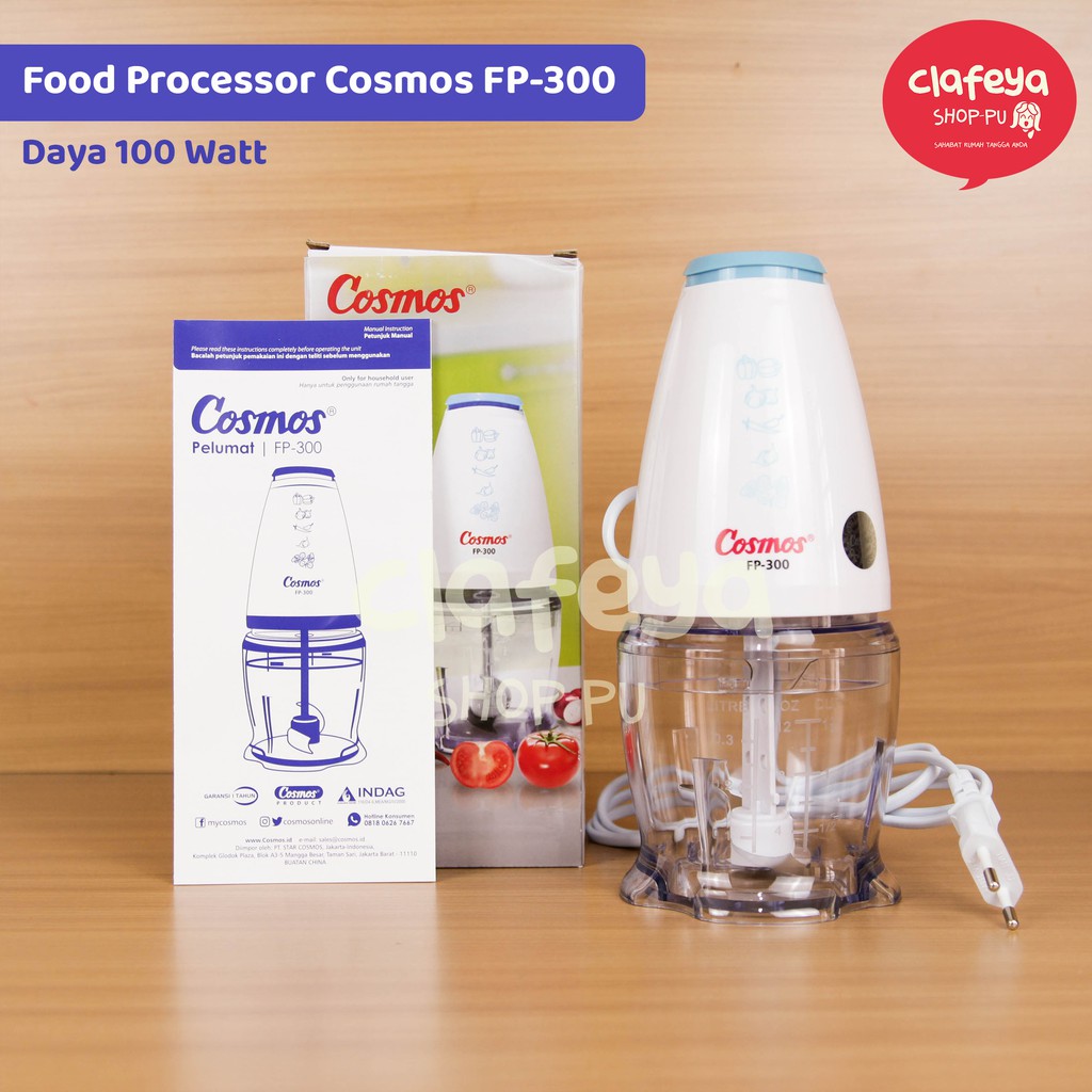 Jual Food Processor Cosmos FP-300 300 ml - Cosmos Blender FP 300 300ml ...