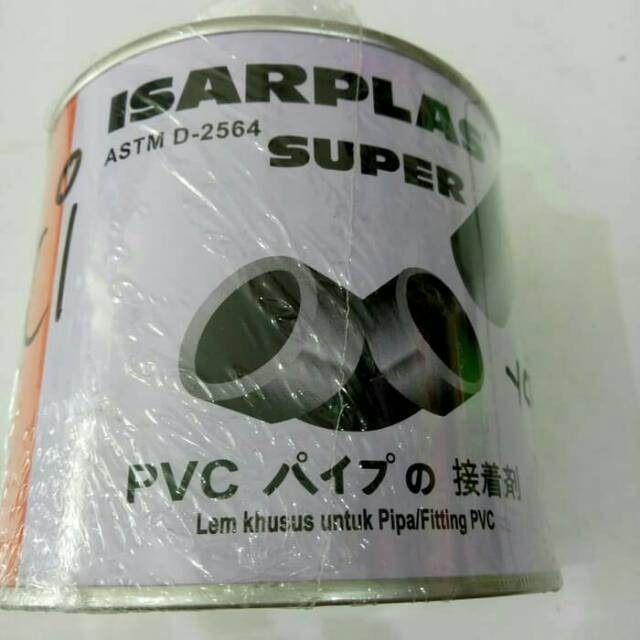 Jual Lem pipa PVC Isarplas Super Kaleng 400 gram | Shopee Indonesia