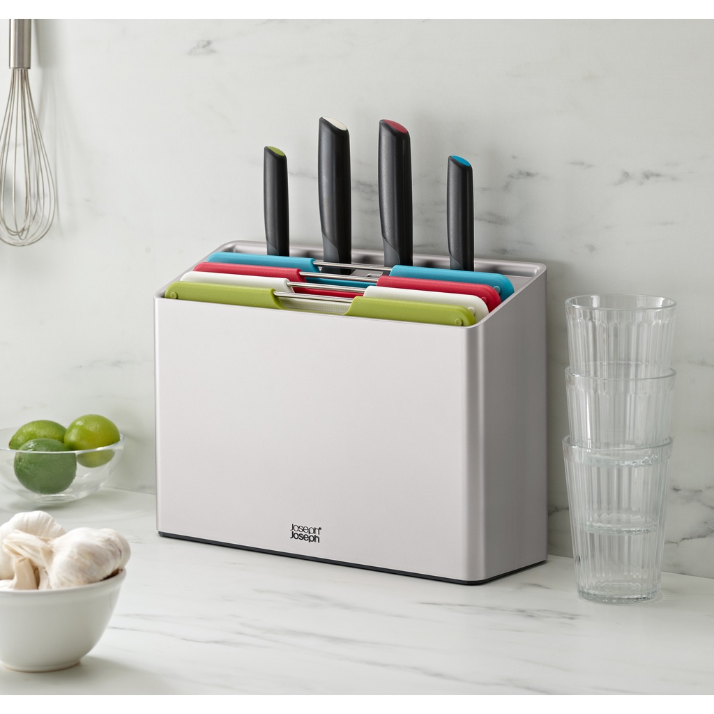 Jual Joseph Joseph Folio Plus 8-Piece Knife & Chopping Board Set ...