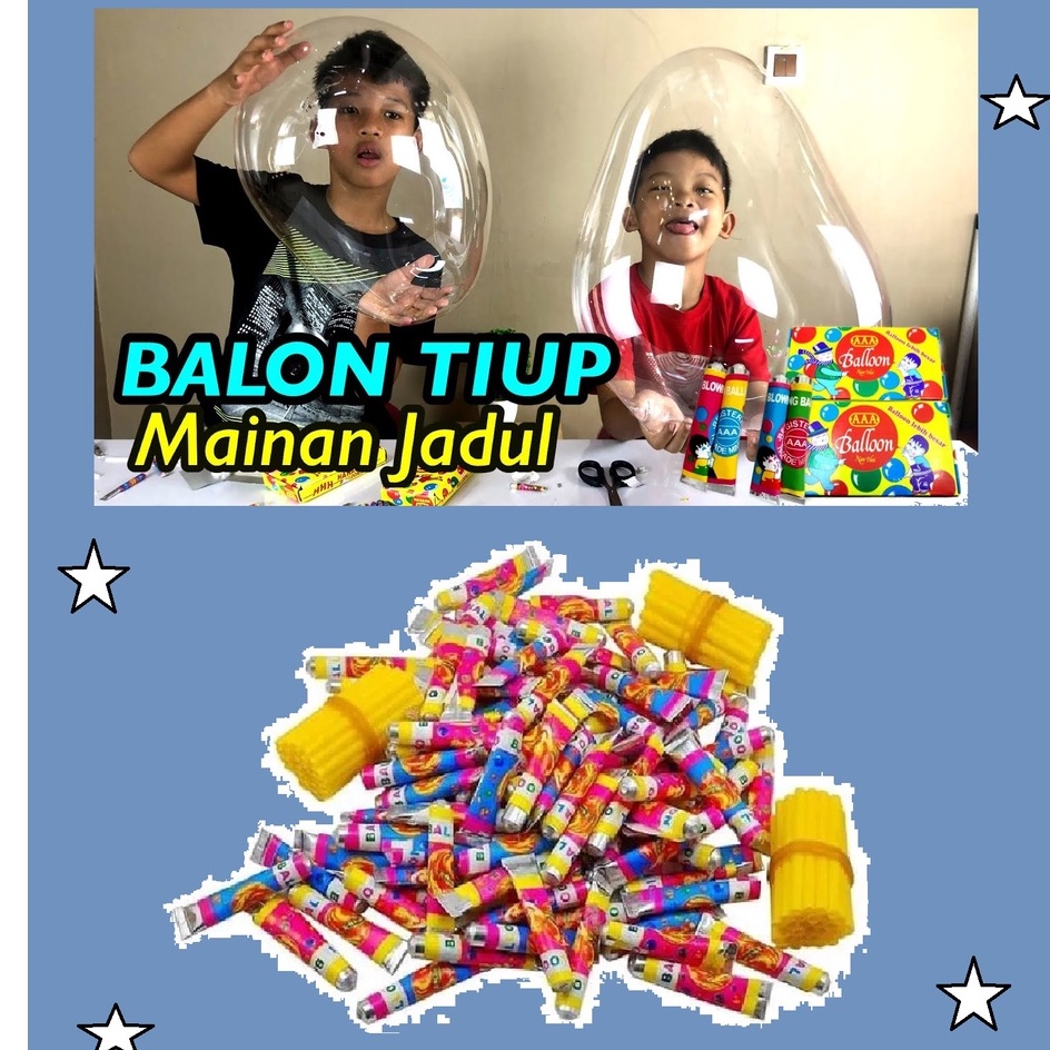 Jual Balon Tiup Jadul - Balon Tiup Anak - Balon Tiup Sedotan Mainan ...