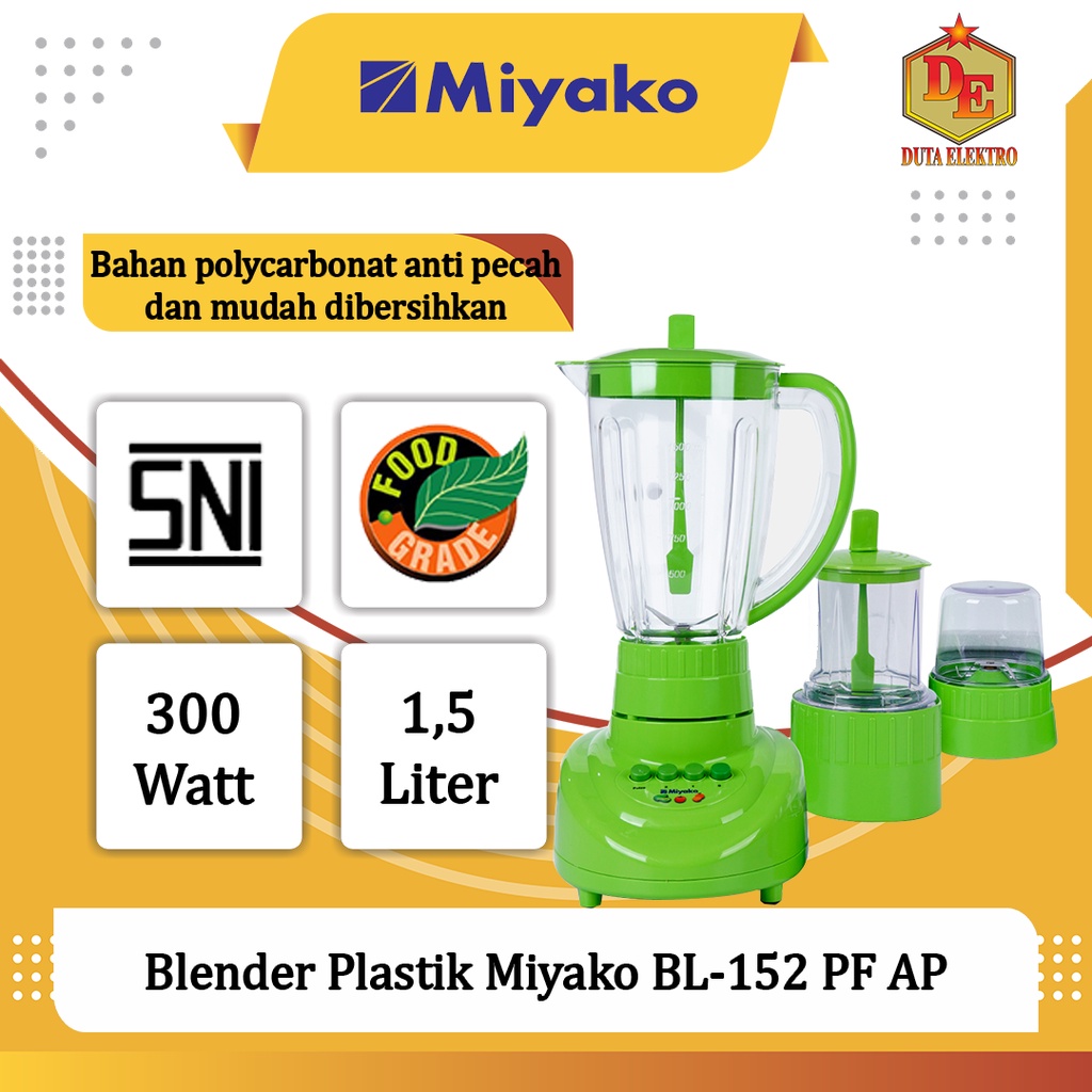 Jual Blender Miyako BL 152 PF AP Plastik | Shopee Indonesia