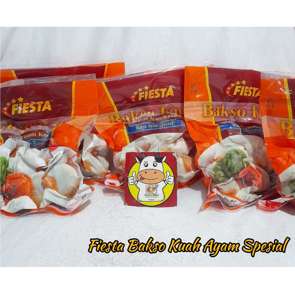 Jual FROZEN FOOD FIESTA BAKSO KUAH AYAM SPESIAL 100GRAM - DISASS JOGJA ...