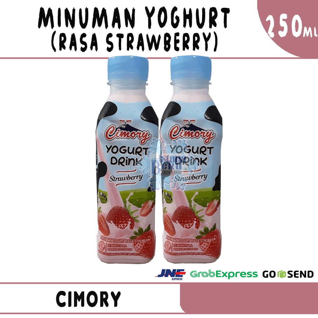 Jual Cimory Yoghurt Strawberry 250ml | Shopee Indonesia